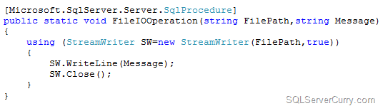 SQL CLR Stored Procedure using Visual Studio 2010 SQL CLR Stored Procedure using Visual Studio 2010